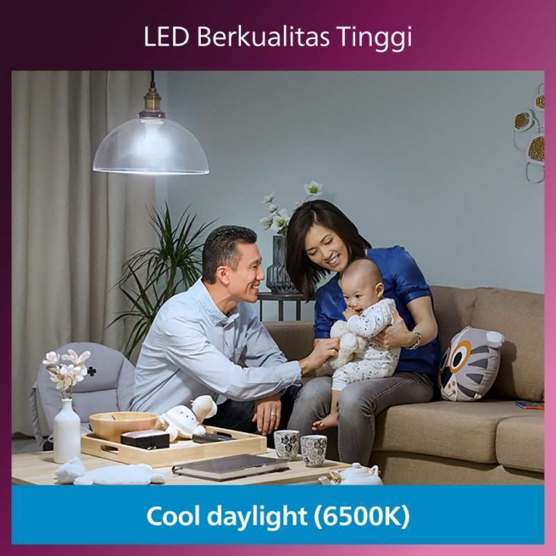 Promo Philips Lampu Led Radiant Line 7w E27 6500k 230v - Putih Diskon ...