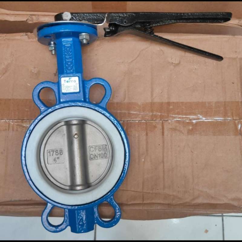 Promo 2 inch butterfly valve cast iron ptfe Diskon 23% di Seller ...