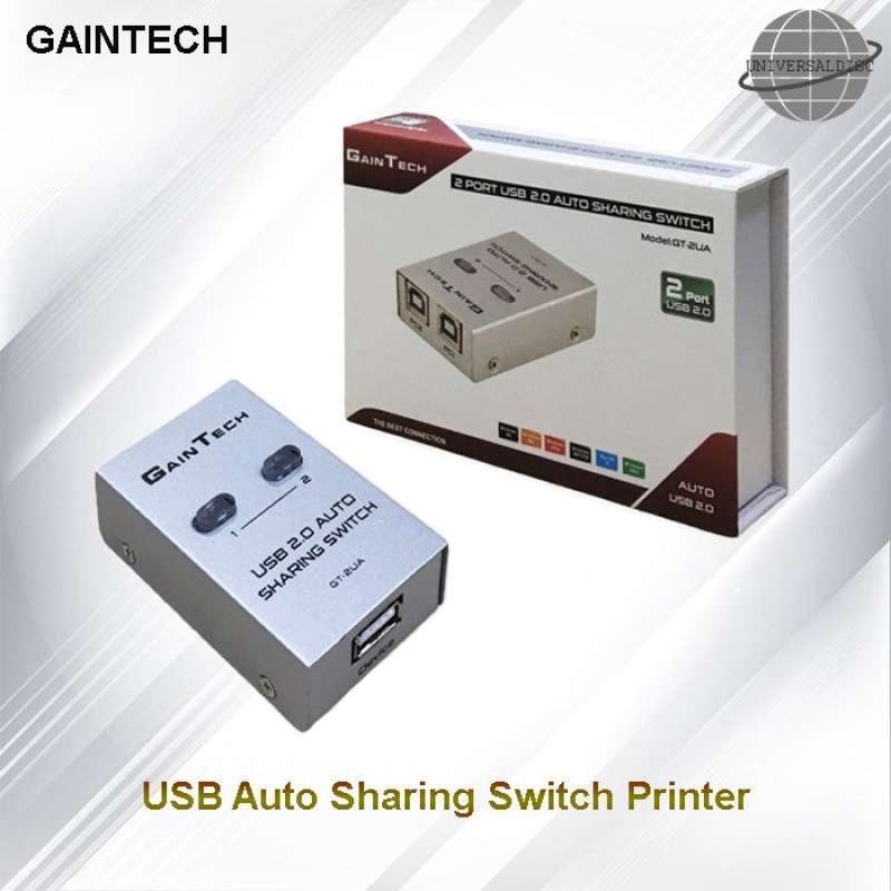 Jual Auto Switch Printer Usb 2 Port Gaintech Hight Quality Di Seller ...
