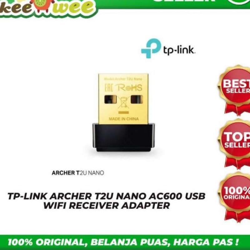 Jual TP-LINK ARCHER T2U NANO AC600 USB WIFI RECEIVER ADAPTER di Seller ...
