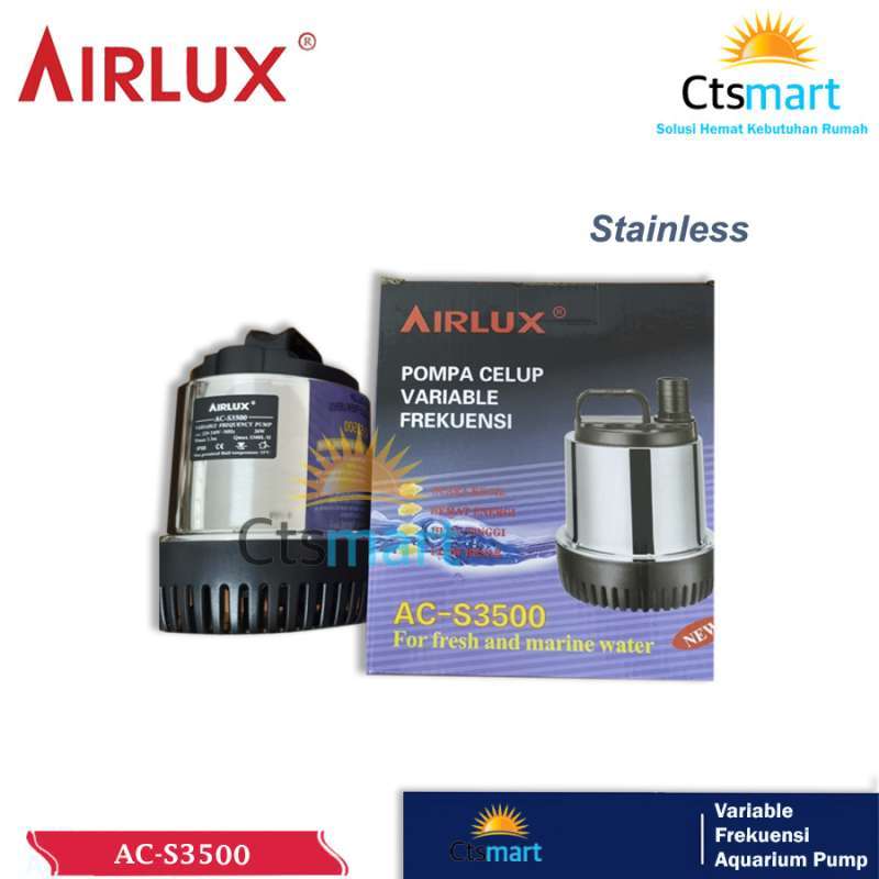 Jual pompa celup kolam stainless /variabel frekuensi pump/AIRLUX AC ...