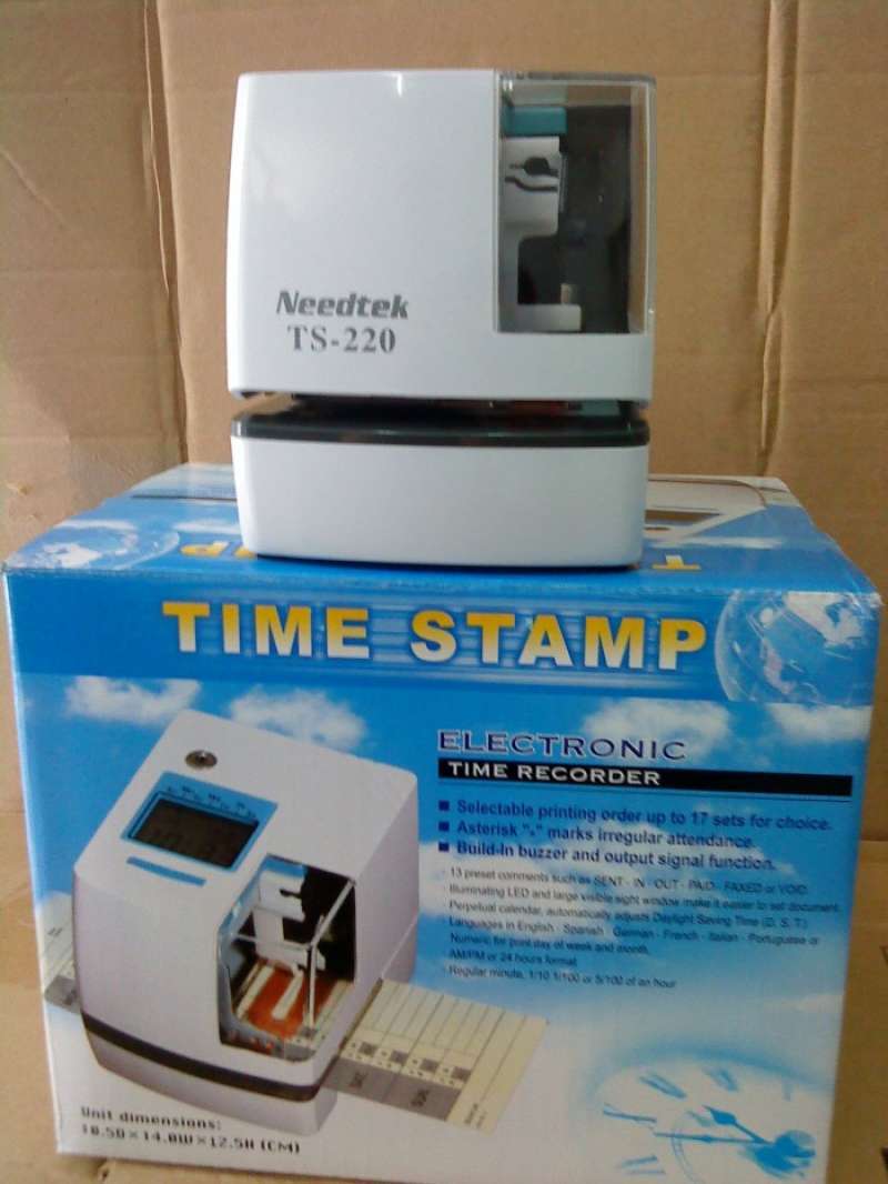 Jual Mesin Time Stamp Needtek Ts220 Di Seller Gansirsa - Cengkareng Barat, Kota Jakarta Barat ...