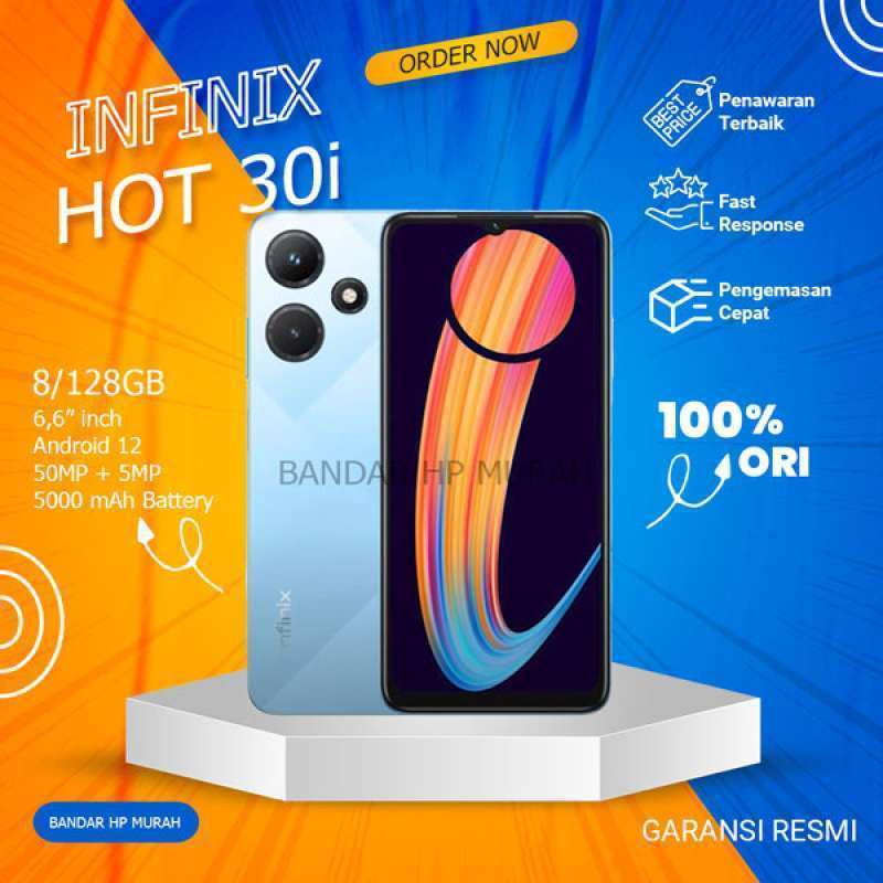 Jual Infinix Hot 30 I Hp Spesifikasi Original, Murah & Diskon Harga April 2024 | Blibli