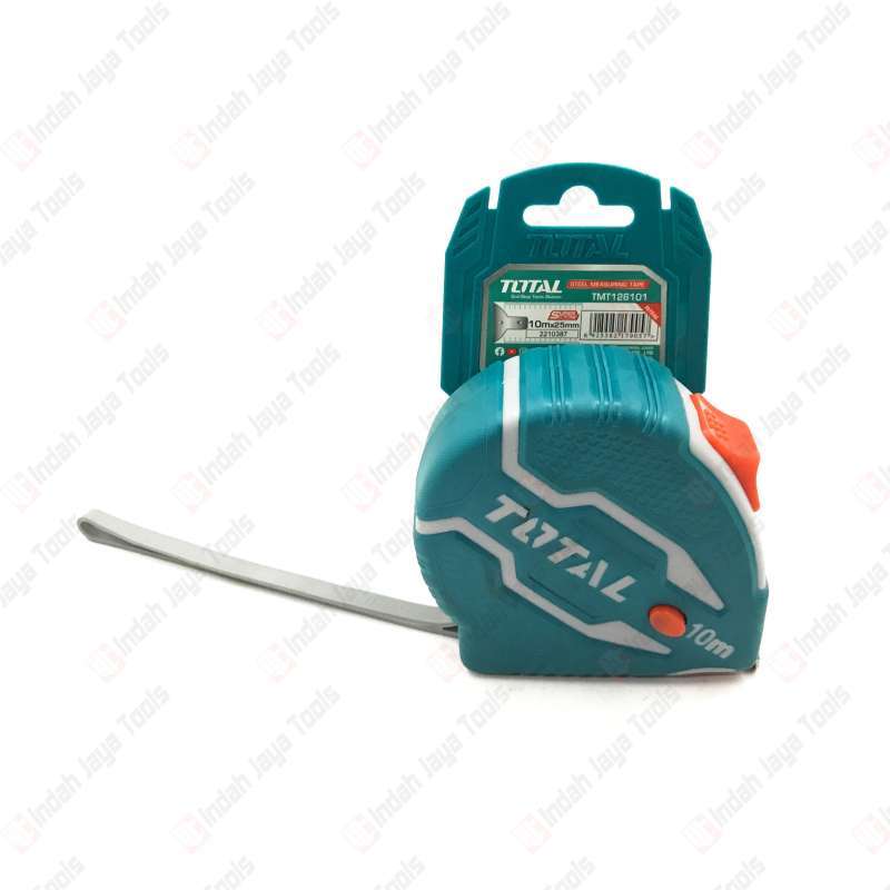 Promo Total Tmt126101 Meteran Auto Stop 10 Meter Rol Matic - Measuring ...