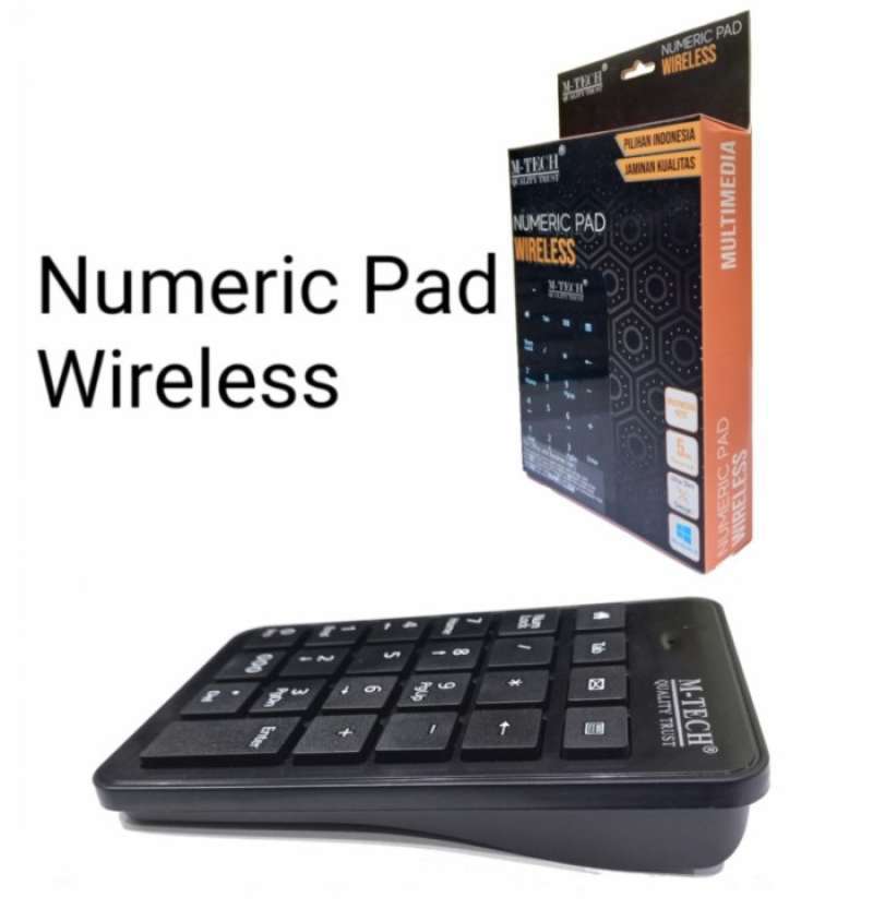 Promo Keyboard Numeric Wireless Mtech - Keypad Numpad Nemerik Wireless ...