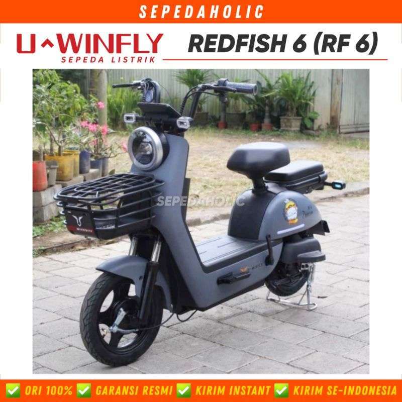 Jual Sepeda Listrik UWINFLY REDFISH 6 / RF 6 / RF6 / Ion Five / Veloce ...