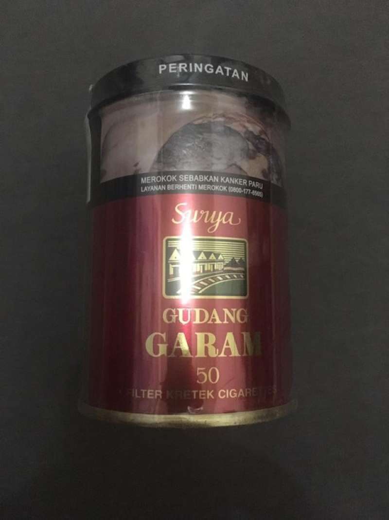 Promo Rokok Gudang Garam Surya Kaleng Diskon 16% di Seller INDAH JAYA ...