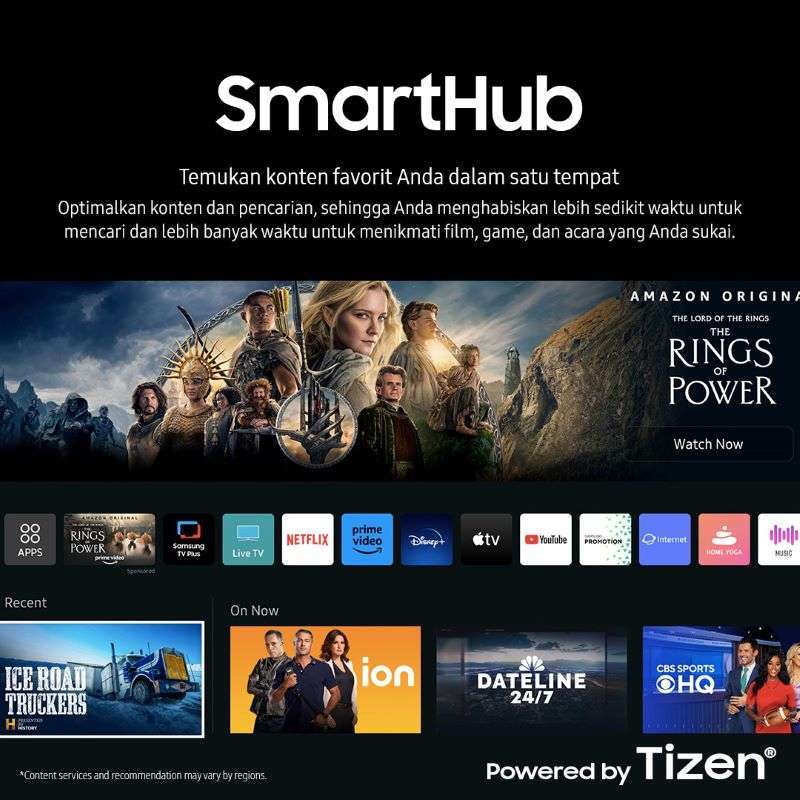 Jual Samsung Smart Tv 55 Inch Crystal Uhd Cu8000 Dengan Dynamic Crystal ...