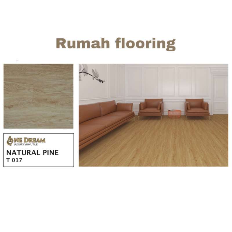 Jual Lantai Kayu Vinyl 3mm Dream Floor T 017/m2 Di Seller Rumah ...