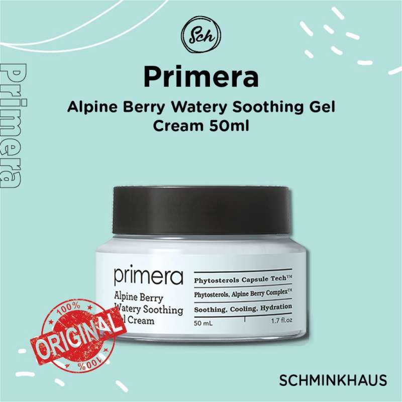 Jual Primera Alpine Berry Watery Cream & Primera Alpine Berry Watery ...