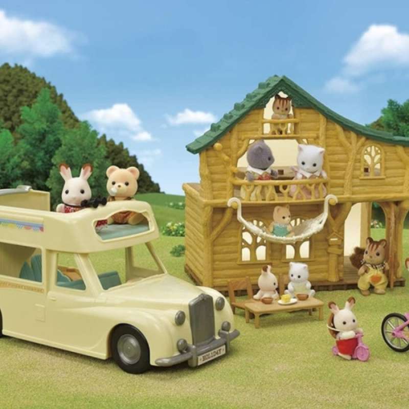 Jual Mainan Anak Koleksi Sylvanian Families Camper Van Mobil Campervan ...
