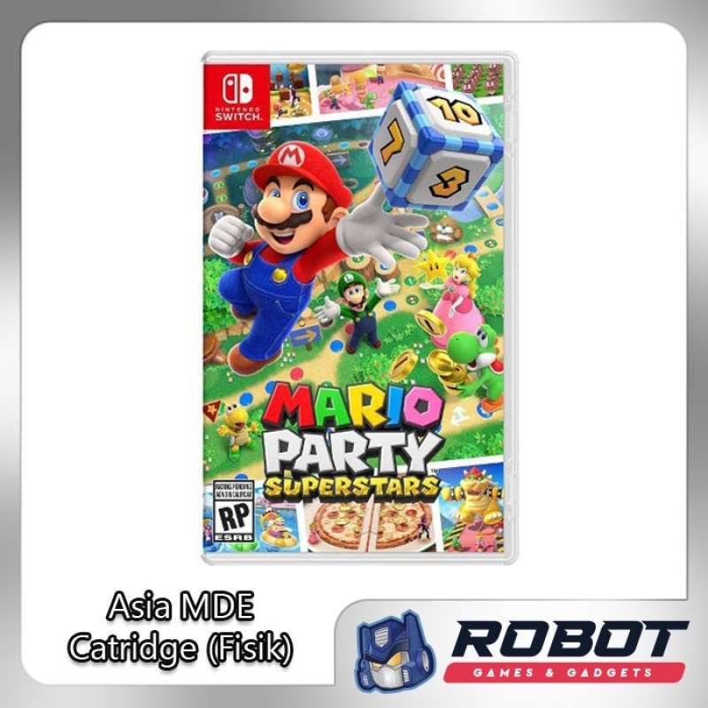 Promo Mario Party Superstars Super Stars Star Superstar Nintendo Switch ...
