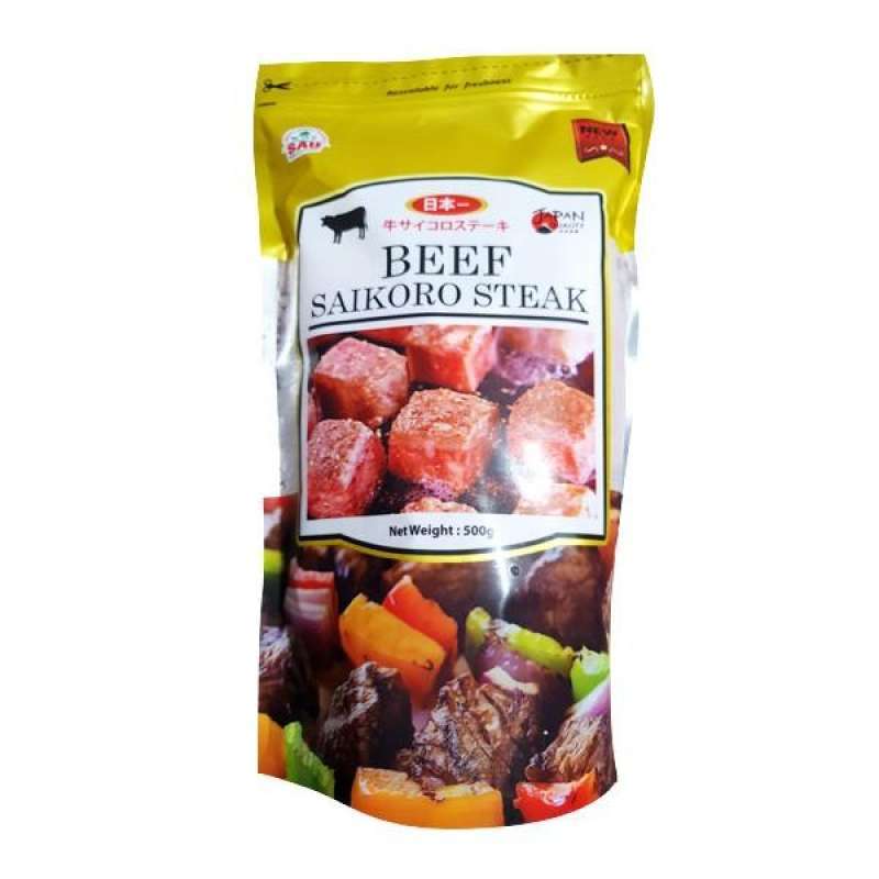 Jual Beef Saikoro Steak Australian Wagyu Cubes / Daging Sapi Kubus 500 ...