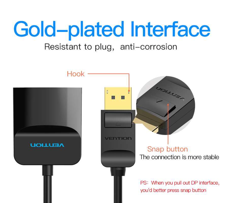 Jual Vention Hbg Display Port To Hdmi Converter 1080p Di Seller Pt ...