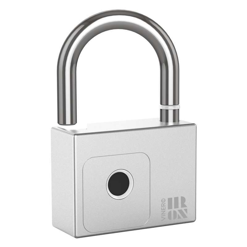 Promo Vinero Iron Padlock Smart Fingerprint Lock Tuya Water Resistant ...