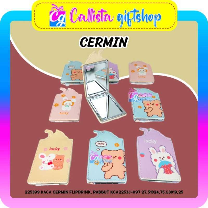 Promo Kaca Cermin Make Up Kaca Cermin Aesthetic Cermin Kotak Cermin ...