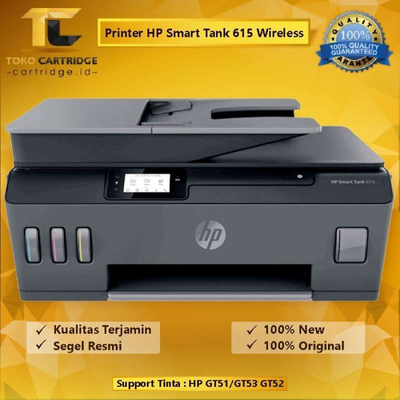 Jual Printer Hp Smart Tank 615 Wireless Print Copy Scan Fax Adf All In ...
