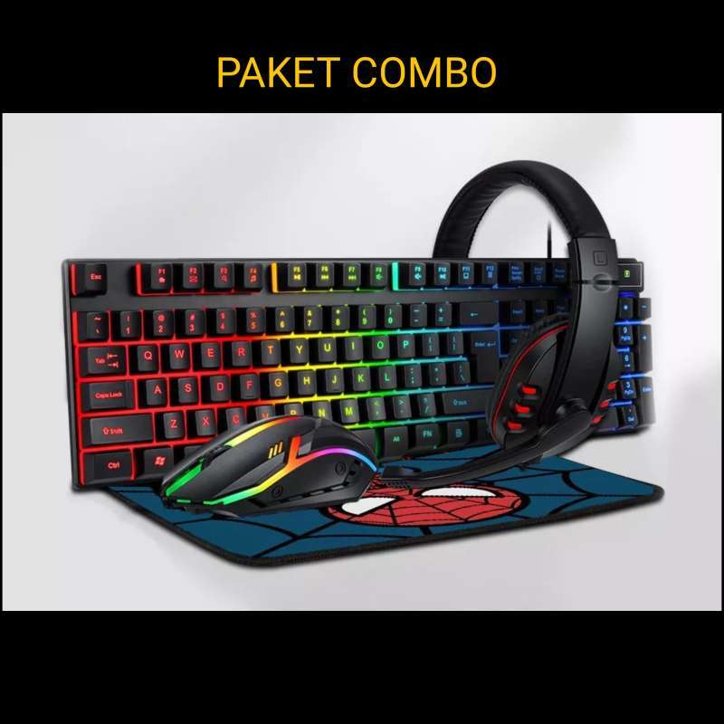 Jual Paket Gaming Keyboard dan Mouse RGB di Seller Kyra Diamond ...