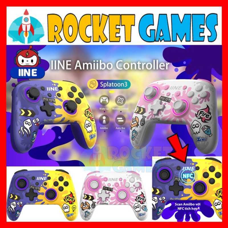 Jual Iine Amiibo Pro Controller Splatoon Bluetooth Wireless Gamepad ...