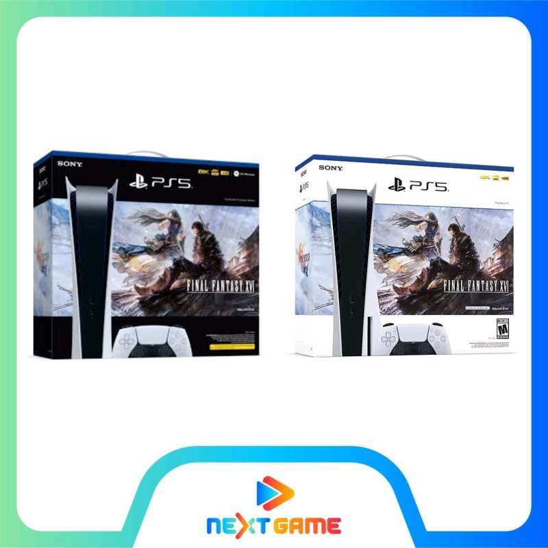 Jual Sony Ps5 Playstation 5 Console Mesin Ps5 Bundle Final Fantasy Xvi ...