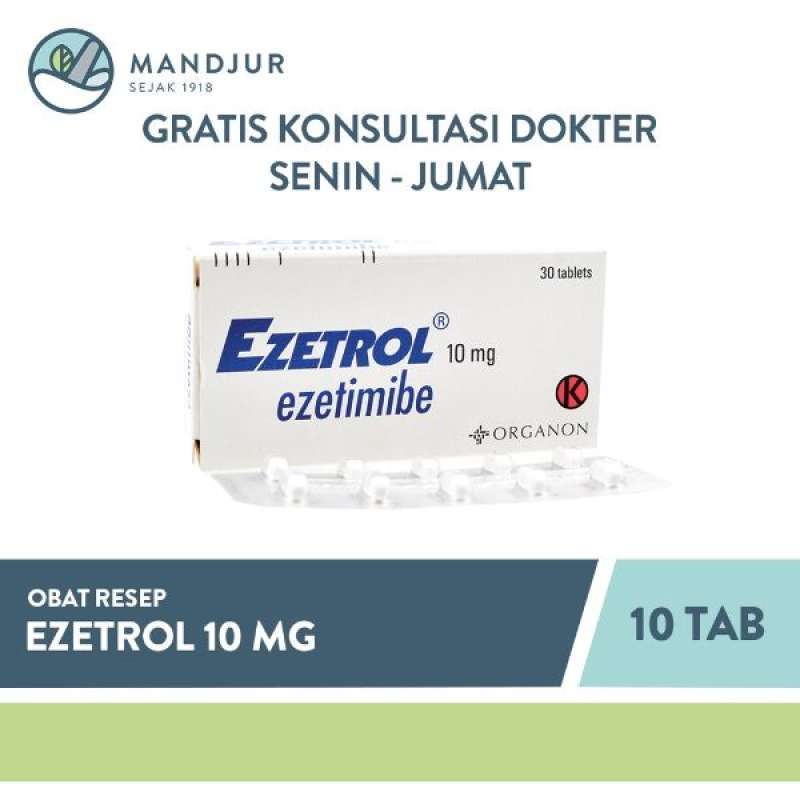 Jual Ezetrol 10 Mg 10 Tablet Di Seller Apotek Mandjur Official Store - Kebon Sirih, Kota Jakarta ...