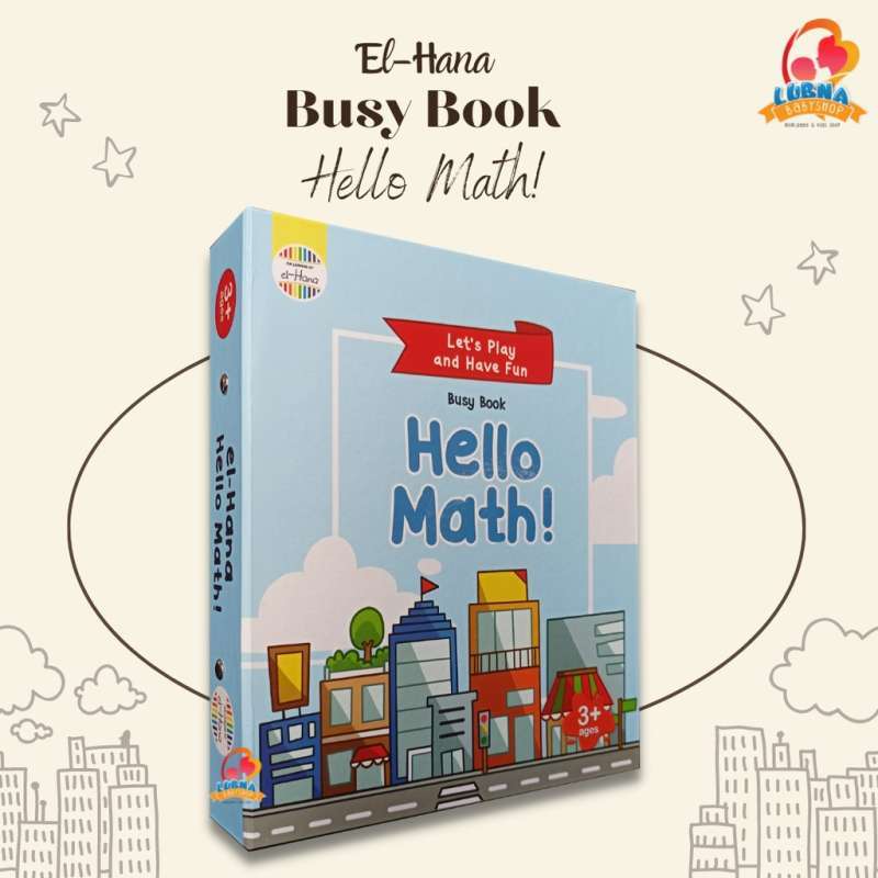 Jual El-hana Busy Book Hello Math - El-hana Busy Book Matematika - Belajar Matematika - Buku ...