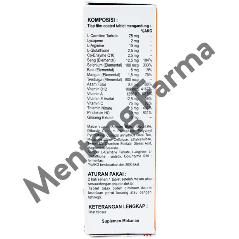 Jual Oligocare 30 Tablet - Suplemen Penunjang Promil Dan Kesuburan Pria ...