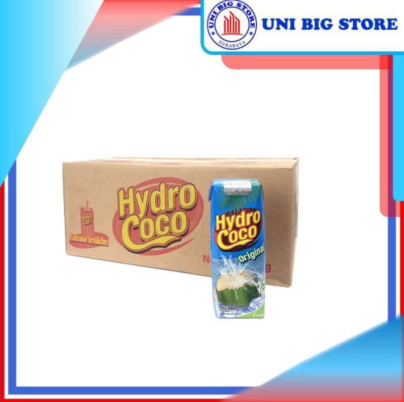 Jual Hydro Coco Air Kelapa 250 ml x 24 pcs DUS Hydrococo Coconut Water ...