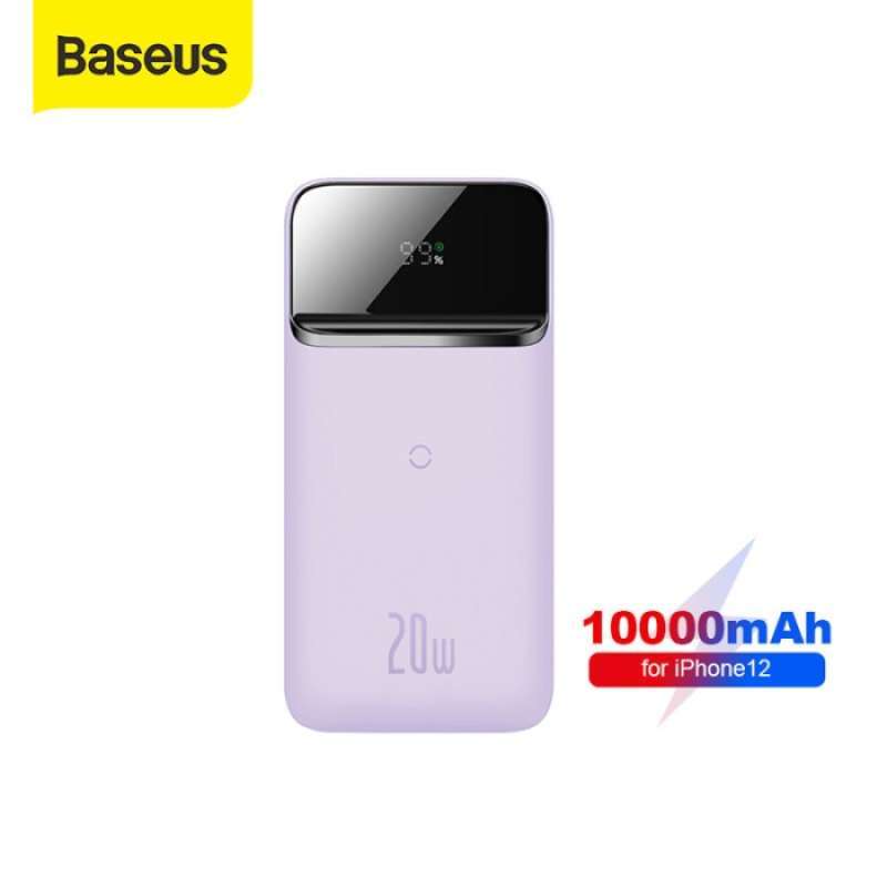 Jual BASEUS POWER BANK MAGNETIC WIRELESS MAGSAFE IPHONE 12 FAST CHARGE ...