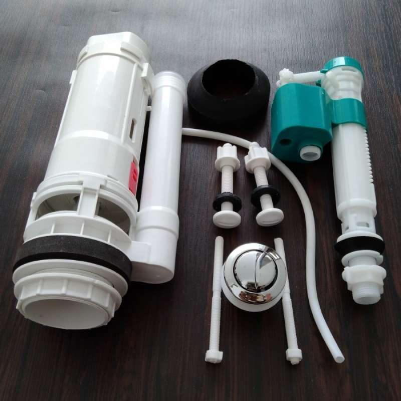 Promo Spare Part Kloset Duduk. Alat Closet Duduk Pembilas Full Set ...