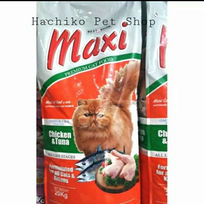 Promo Maxi Cat Chicken Tuna 20Kg/ Maxi Cat 20Kg (Khusus Gojek & Grab ...