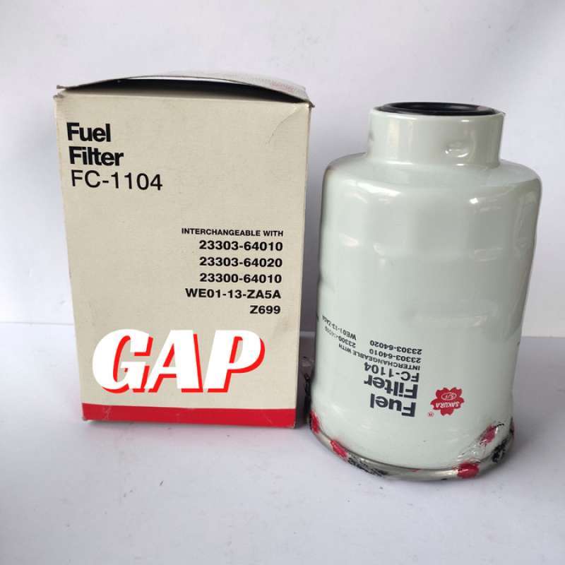 Promo Filter Solar Sakura Fc1104 Ford Ranger / Rino / Fuel Filter Hiace ...