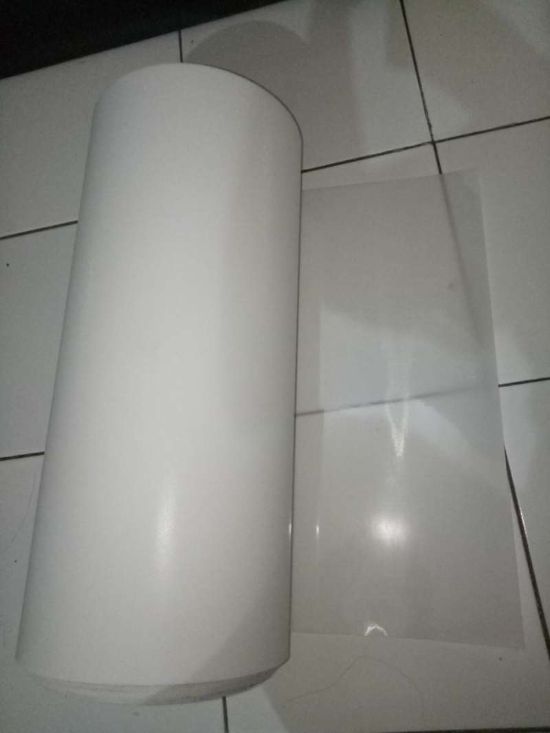 Jual Masking Tape 100 Micron Transparan /Sticker /Polyflex printable ...