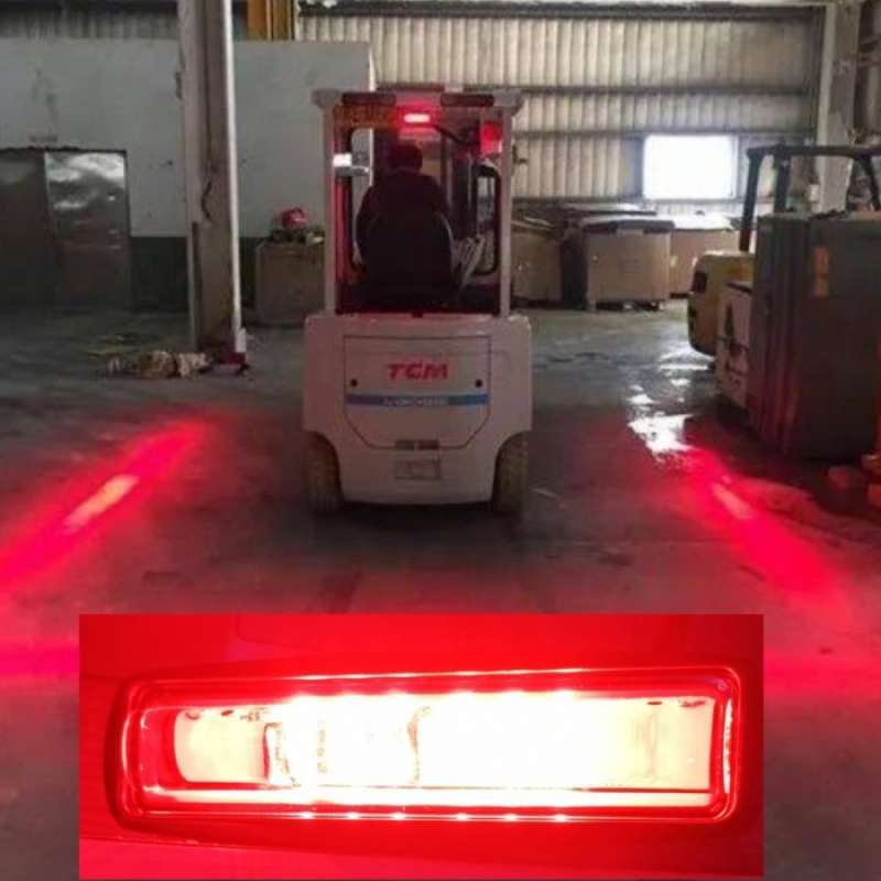 Jual Warning Lamp Zone Line Red Lamp Safety Light Forklift L Safety Red ...