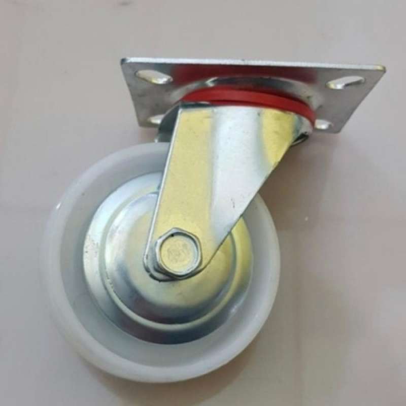 Jual Roda Etalase 4 Inch Hidup Nilon/roda Troli Nilon 4 Inch Di Seller ...