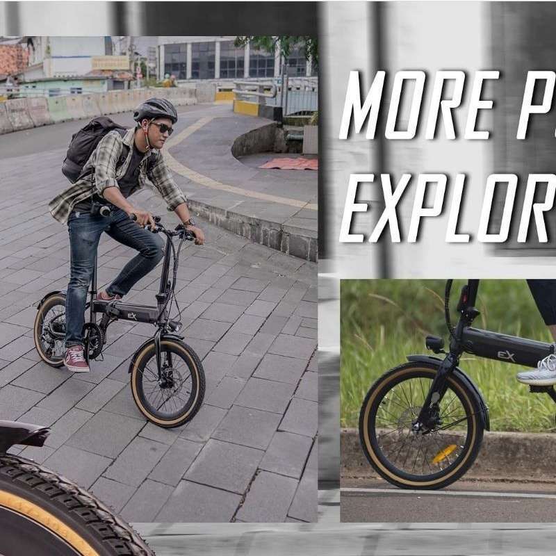 Promo Sepeda Lipat Listrik UNITED EX Electric E Bike Folding 20 Inch Diskon 10% di Seller ...
