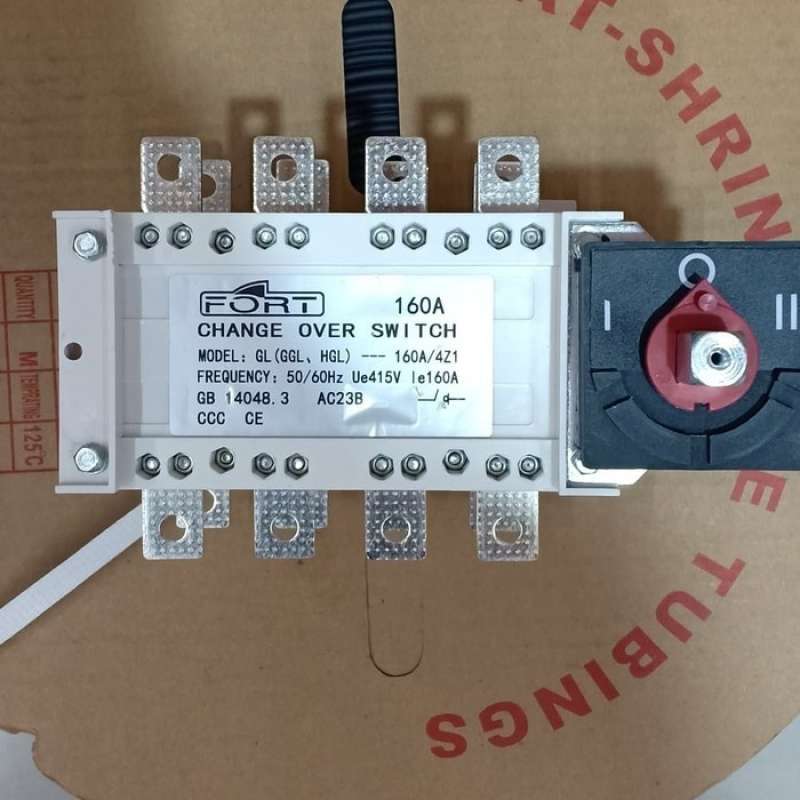 Promo COS Change over switch 160A 4 pole ohm saklar fort panel 4p 4 pole Diskon 23% di Seller ...