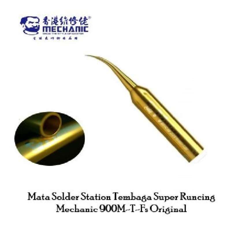 Jual Original Mechanic Mata Solder Station Bahan Tembaga Copper 900m Series - 900m-t-fs Di ...