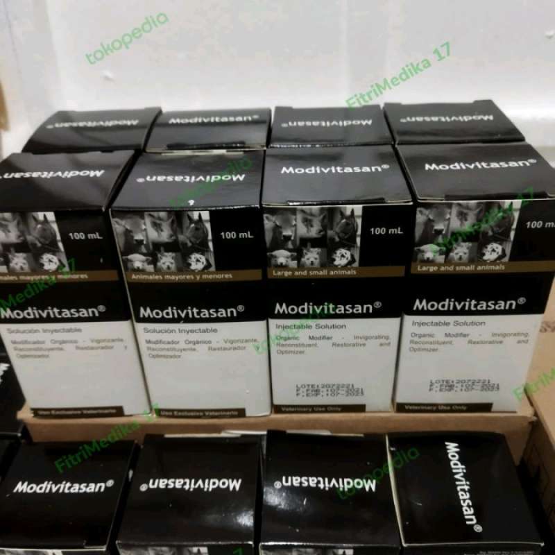 Promo Modivitasan 100 Ml Multivitamin Hewan Diskon 33% di Seller Derna ...