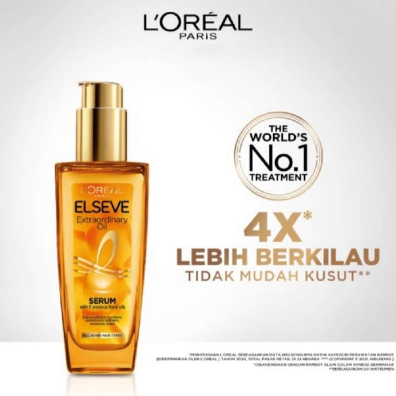 Promo L'oreal Paris Elseve Extraordinary Oil Rich Gold 100ml Diskon 20% ...