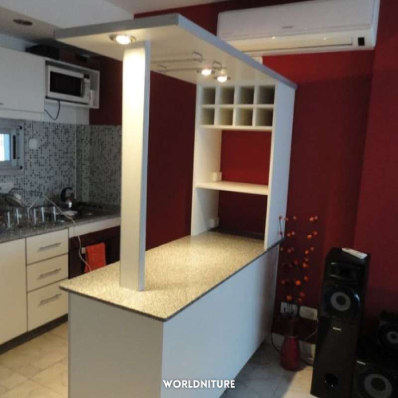 Promo Worldniture Choe Meja Bar Mini Bar Minimalis Modern Full Set 120 ...