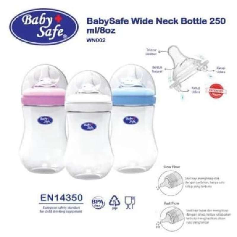 Jual Baby Safe Botol Milk Flow System 3m+ 260ml di Seller Seansha Baby ...