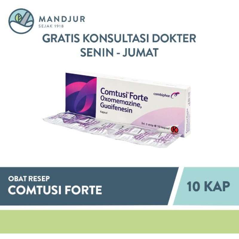 Jual Comtusi Forte 10 Kapsul Di Seller Apotek Mandjur Official Store ...