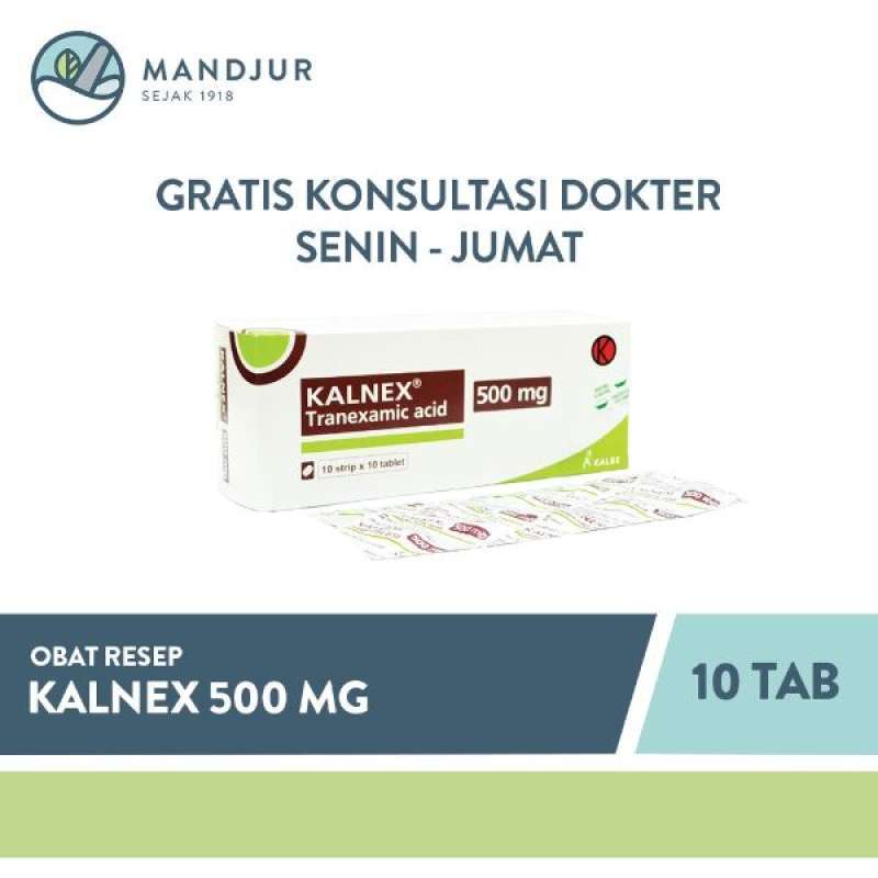 Jual Kalnex 500 Mg Strip 10 Tablet di Seller Apotek Mandjur Official ...