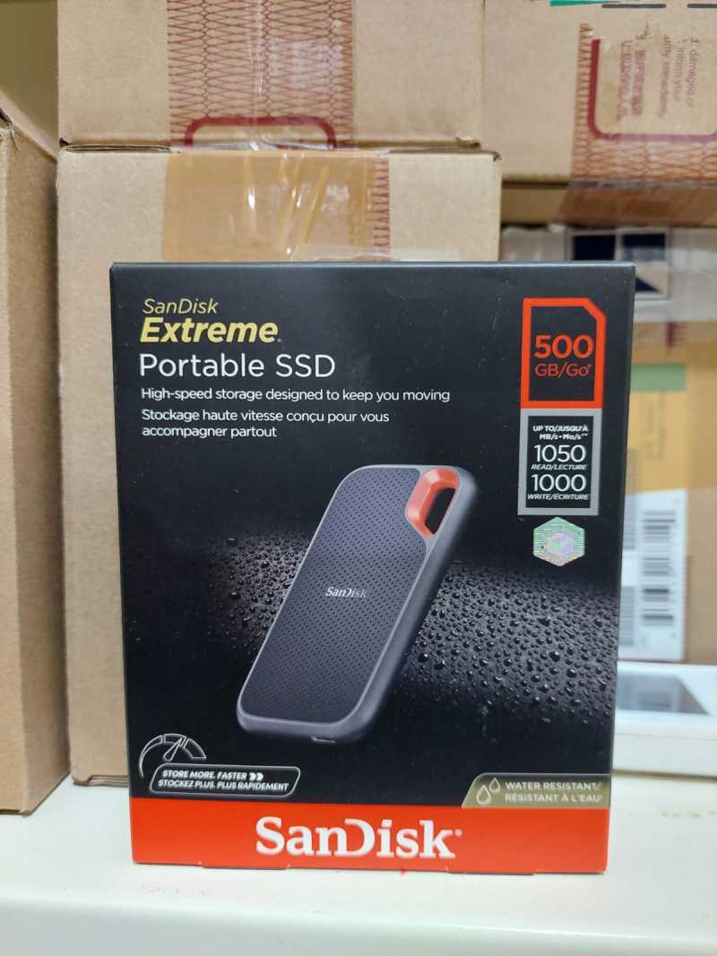 Jual Extreme Portable SSD SanDisk / Eksternal 500GB / 1TB / 2TB V2 E61 1050MB/s USB C 3.2 - 2TB ...
