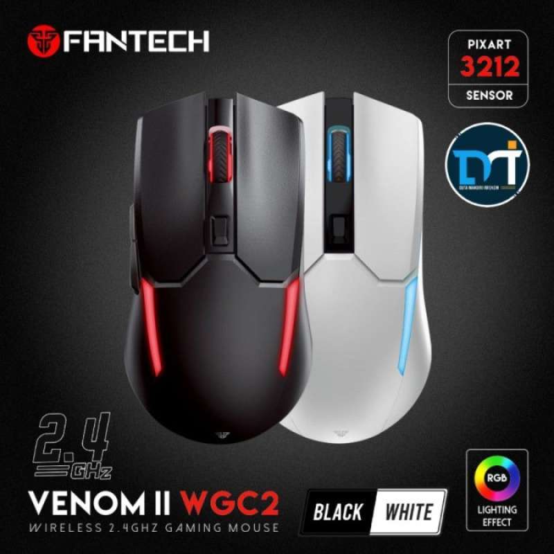 Promo Fantech Venom Ii Wgc2 - Rgb Wireless Mouse Gaming Rechargeable Diskon 17% di Seller ...