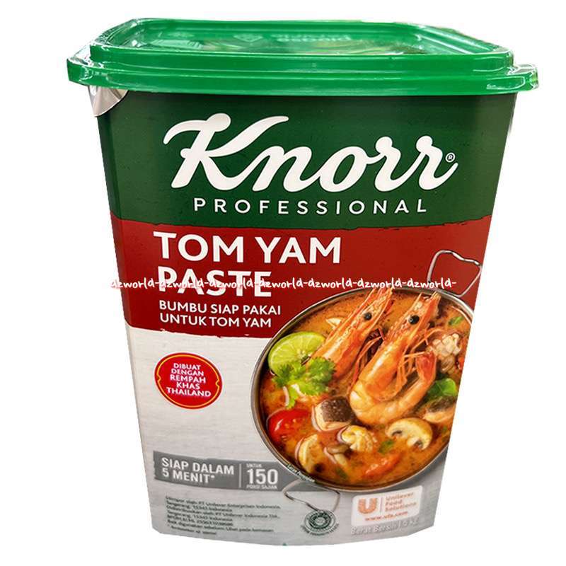 Jual Knorr Proffesional Tom Yam Paste 1.5kg Untuk Bumbu Siap Pakai ...