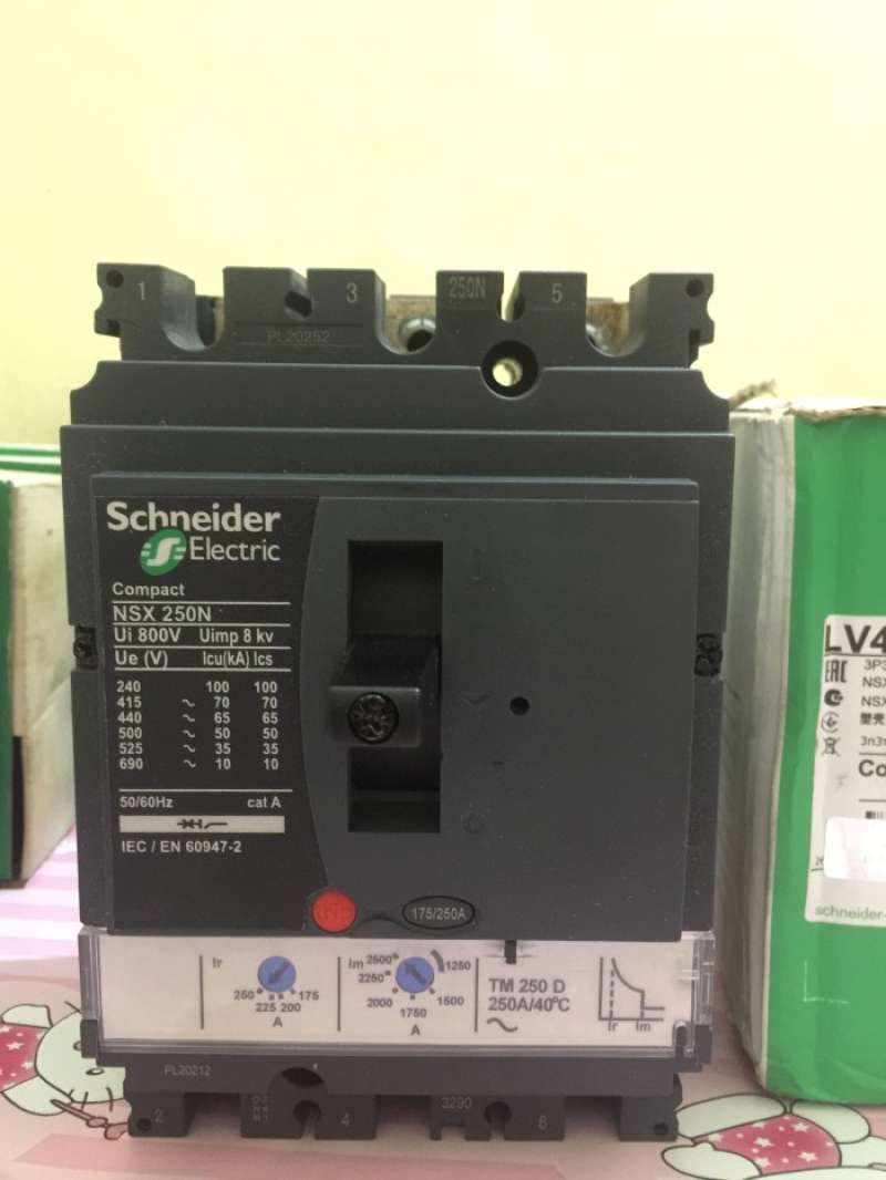 Promo MCCB SCHNEIDER NSX250N 3P 250A/Breaker 250A NSX LV 431830 Diskon ...