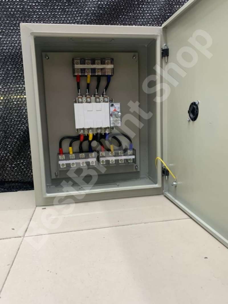 Promo OHM SAKLAR COS 100A 4POLE + BOX PANEL Diskon 23% di Seller Hubner ...