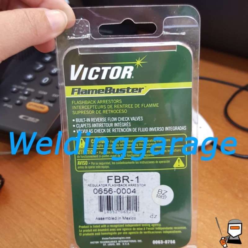Jual Victor Flashback Fbr-1- Regulator Flashback Arrestor Regulator Di ...